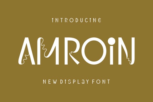 Amroin Font - Free Font