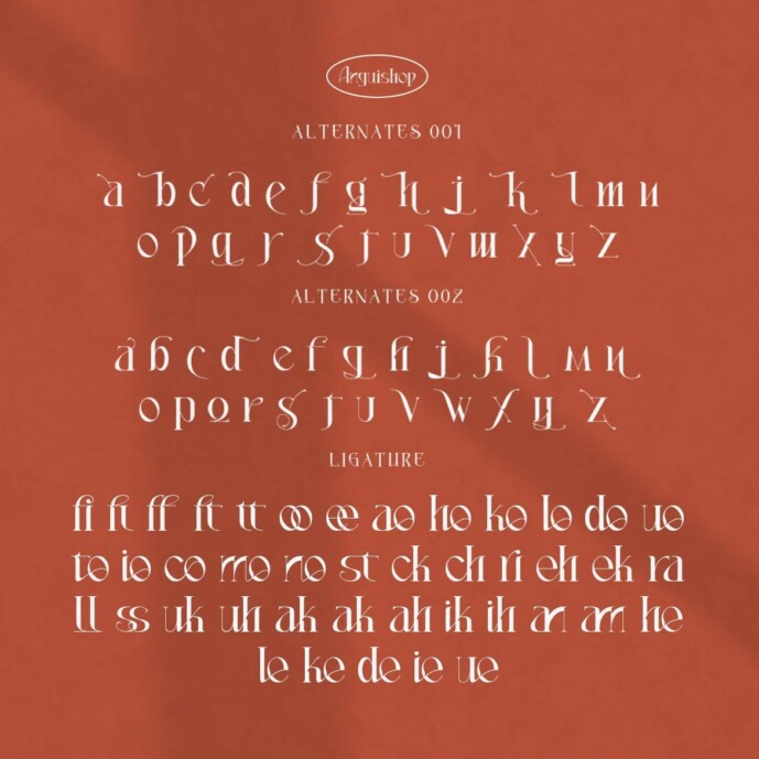 Anguishop Font - Free Font