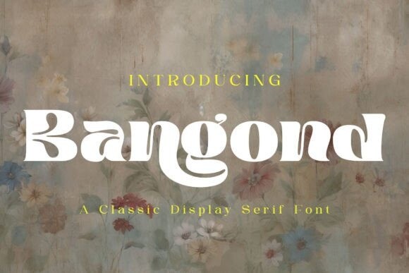 Bangond Font - Free Font