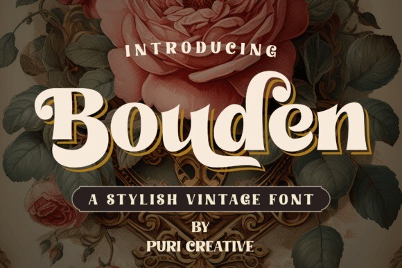 Bouden Font - Free Font