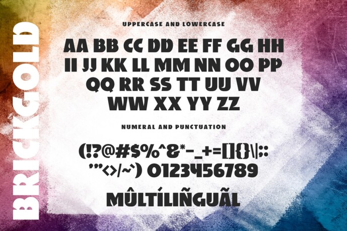 Brickgold Font - Free Font