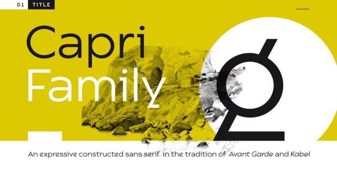 Capri Pro Font Family - Free Font