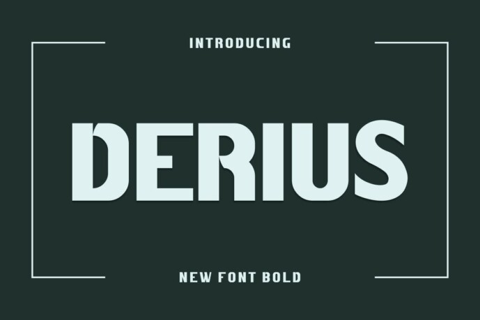 Derius Font - Free Font