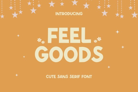 Feel Goods Font - Free Font