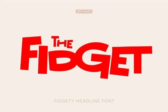 Fidgety Font - Free Font