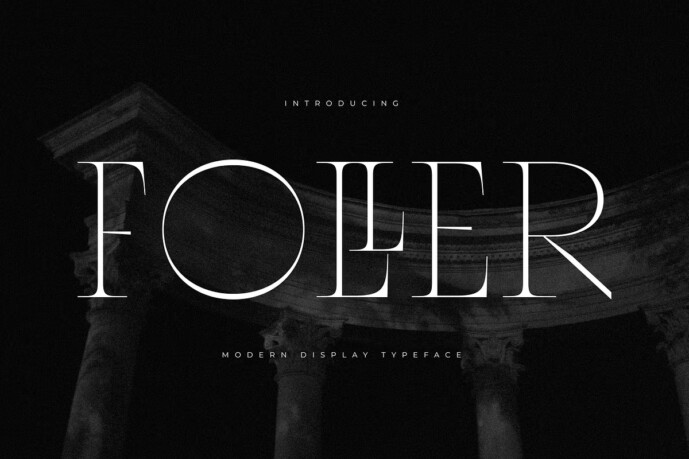 Foller Display Font - Free Font