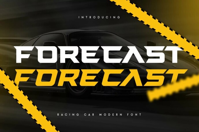 Forecast Font - Free Font