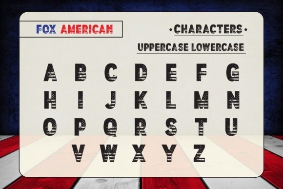 Fox American Font - Free Font