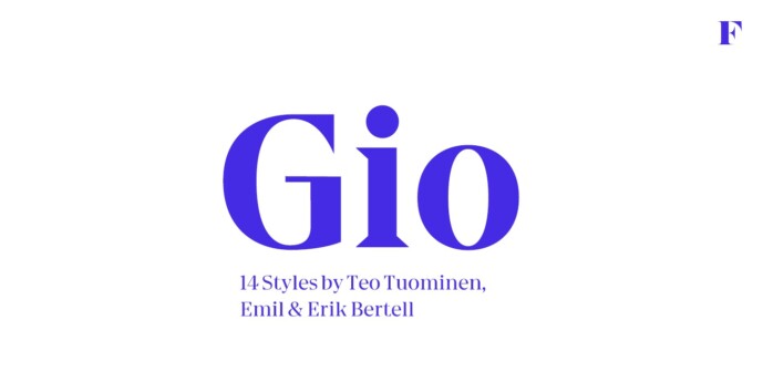 Gio Font Family - Free Font