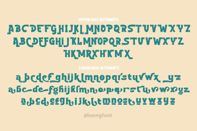 Heavy Font - Free Font