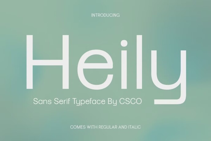 Heily Font - Free Font