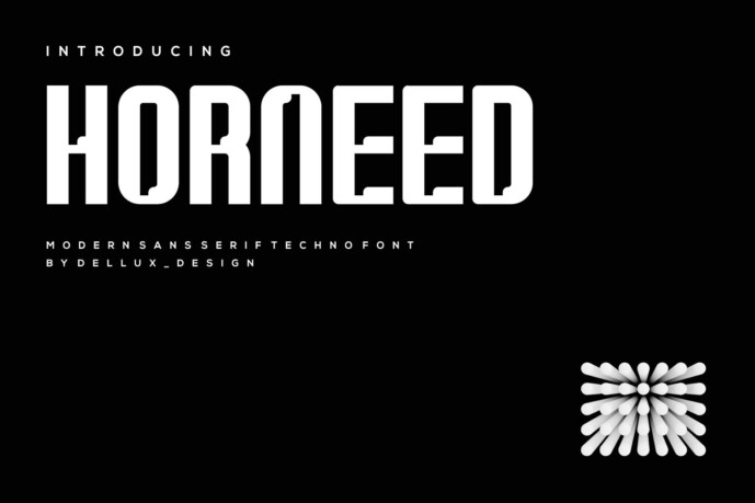 Horneed Font - Free Font