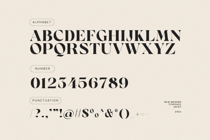 Jacky Serif Font - Free Font