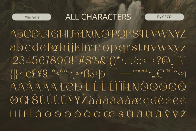 Merivale Font - Free Font