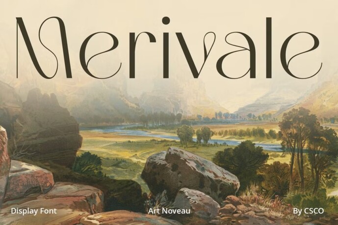 Merivale Font - Free Font