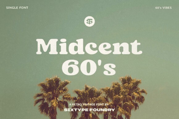 Midcent 60s Font - Free Font