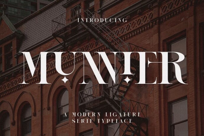 Munnier Font - Free Font
