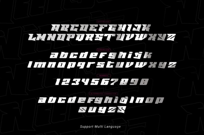 Ninja Cyber Font - Free Font