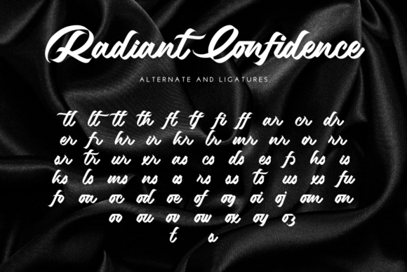Radiant Confidence Font - Free Font