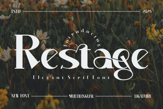 Restage Font - Free Font
