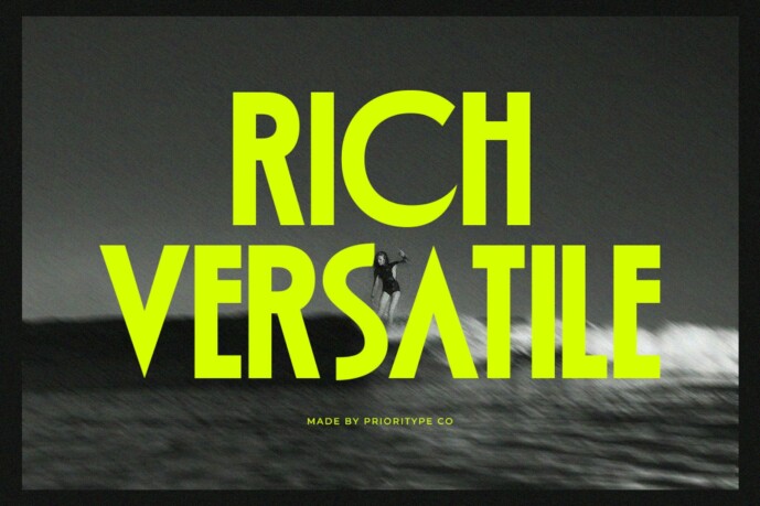 Rich Versatile Font - Free Font