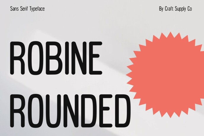 Robine Rounded Font - Free Font