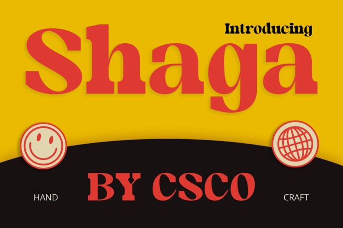 Shaga Font - Free Font