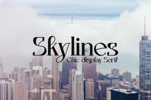 Skylines Font - Free Font