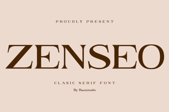 Zenseo Font - Free Font