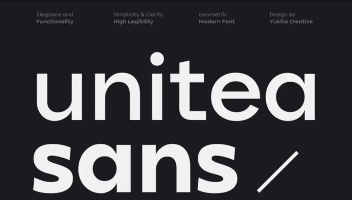 Unitea Sans Family - Free Font