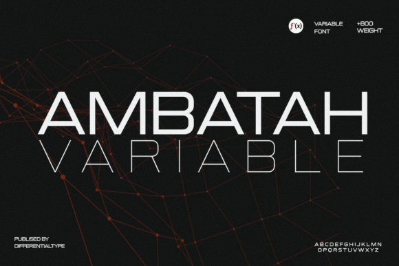 Ambatah Variable Font - Free Font