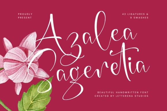 Azalea Sageretia Font - Free Font