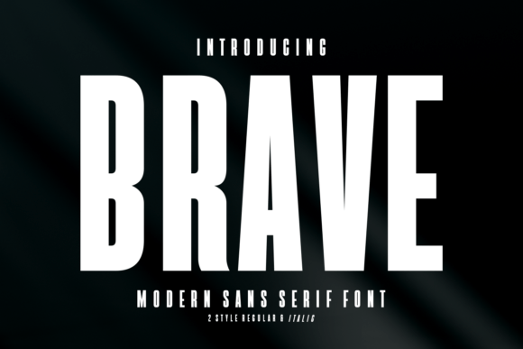Brave Sans Font - Free Font