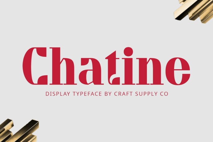 Chatine Font - Free Font