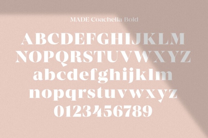 Coachella Font Family - Free Font