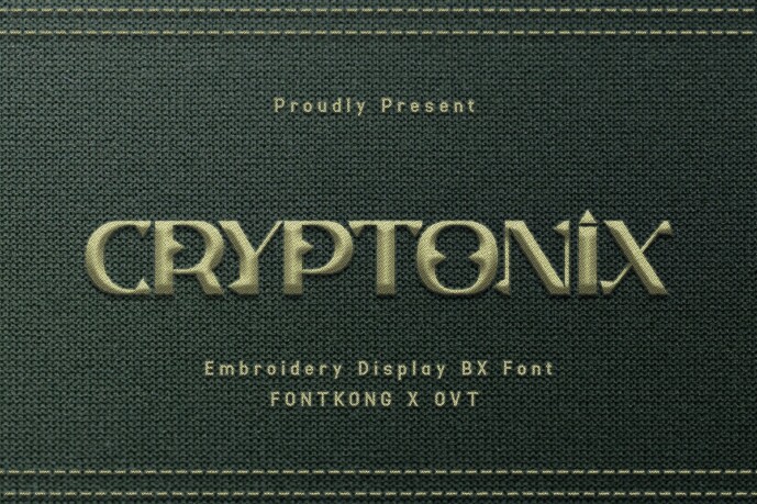 Cryptonix Font - Free Font