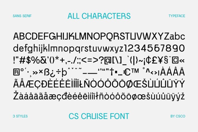 CS Cruise Font - Free Font