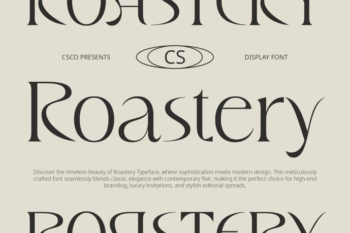 CS Roastery Font - Free Font