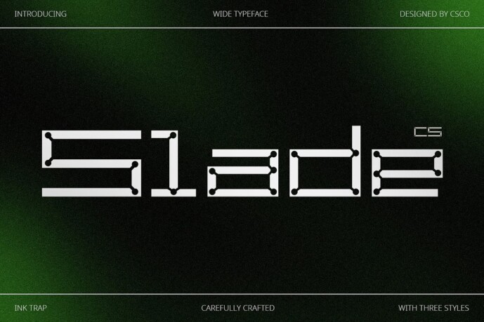 CS Slade Font - Free Font