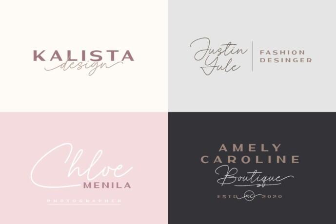 Delphin Font Duo - Free Font