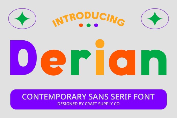 Derian Font - Free Font