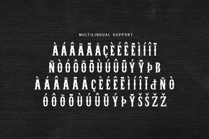 Ethiopia Embroidery Font - Free Font
