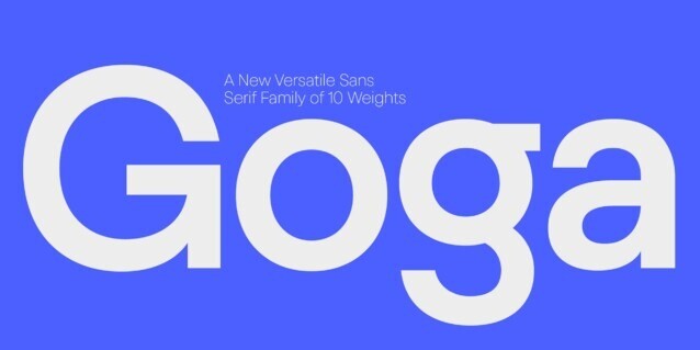 Goga Font Family - Free Font