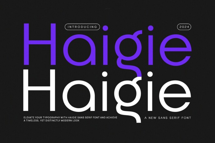 Haigie Font - Free Font