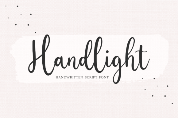 Handlight Font - Free Font