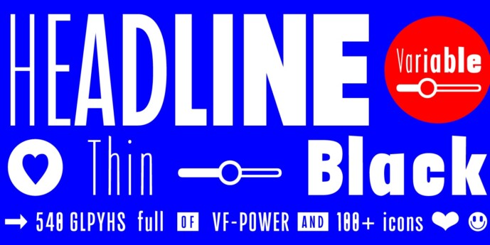 Headline Poster Font Family - Free Font