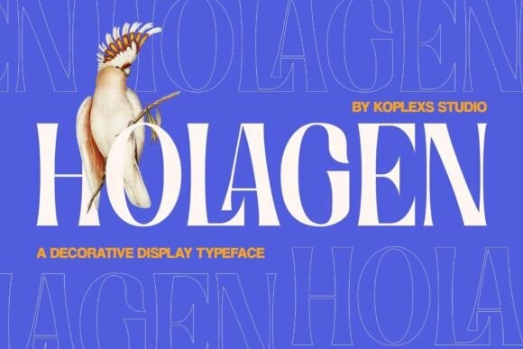Holagen Font - Free Font