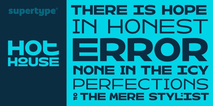 Hothouse Font - Free Font