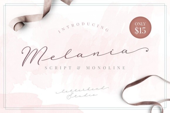 Melania Script Font - Free Font