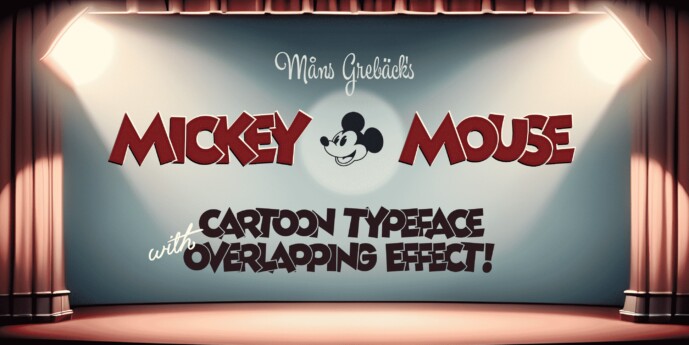 Mickey Mouse Font - Free Font